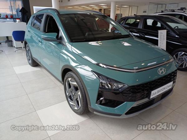 Hyundai Bayon 2026 in Tallinn, with an engine capacity of 1.00 L and mileage of 0 thousand km for 24790 €, photo 4 on AUTOMOTO.COM.LV