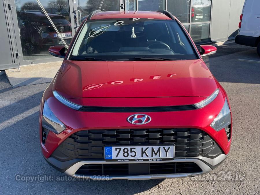 Sarkans Hyundai Bayon 2021 Tartu, ar dzinēja tilpumu 1.00 L un nobraukumu 41 tūkst. km par 16890 €, foto 3 vietnē AUTOMOTO.COM.LV