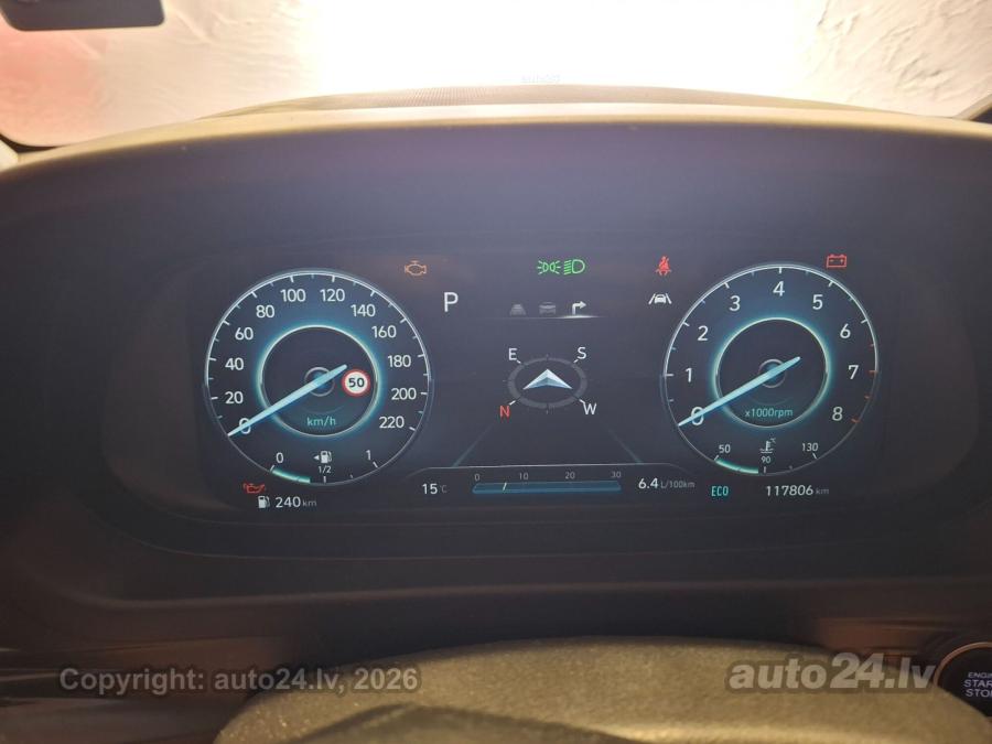 Red Hyundai Bayon 2021 in Parnu, with an engine capacity of 1.00 L and mileage of 118 thousand km for 13999 €, photo 14 on AUTOMOTO.COM.LV