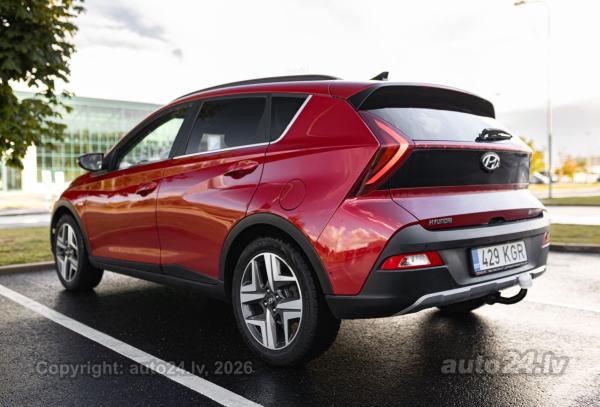 Sarkans Hyundai Bayon 2021 Tallina, ar dzinēja tilpumu 1.00 L un nobraukumu 118 tūkst. km par 12500 €, foto 3 vietnē AUTOMOTO.COM.LV