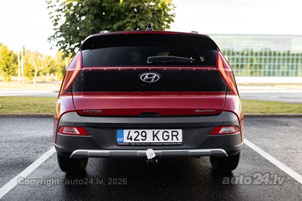 Sarkans Hyundai Bayon 2021 Tallina, ar dzinēja tilpumu 1.00 L un nobraukumu 118 tūkst. km par 12500 €, foto 4 vietnē AUTOMOTO.COM.LV