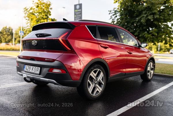 Sarkans Hyundai Bayon 2021 Tallina, ar dzinēja tilpumu 1.00 L un nobraukumu 118 tūkst. km par 12500 €, foto 5 vietnē AUTOMOTO.COM.LV