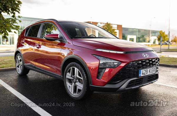 Sarkans Hyundai Bayon 2021 Tallina, ar dzinēja tilpumu 1.00 L un nobraukumu 118 tūkst. km par 12500 €, foto 6 vietnē AUTOMOTO.COM.LV