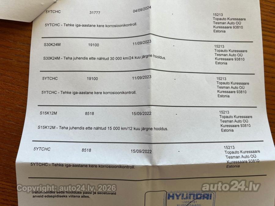 Hyundai Bayon 2021 Kuresāre, ar dzinēja tilpumu 1.00 L un nobraukumu 53 tūkst. km par 14390 €, foto 18 vietnē AUTOMOTO.COM.LV
