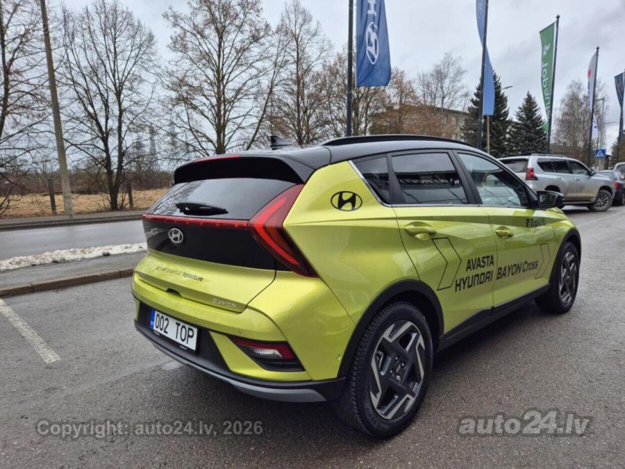 Hyundai Bayon 2024 Tartu, ar dzinēja tilpumu 1.00 L un nobraukumu 3 tūkst. km par 28700 €, foto 7 vietnē AUTOMOTO.COM.LV