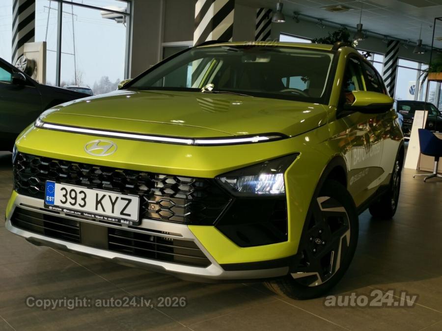 Hyundai Bayon 2025 Viljandi, ar dzinēja tilpumu 1.00 L un nobraukumu 131 tūkst. km par 23550 €, foto 1 vietnē AUTOMOTO.COM.LV