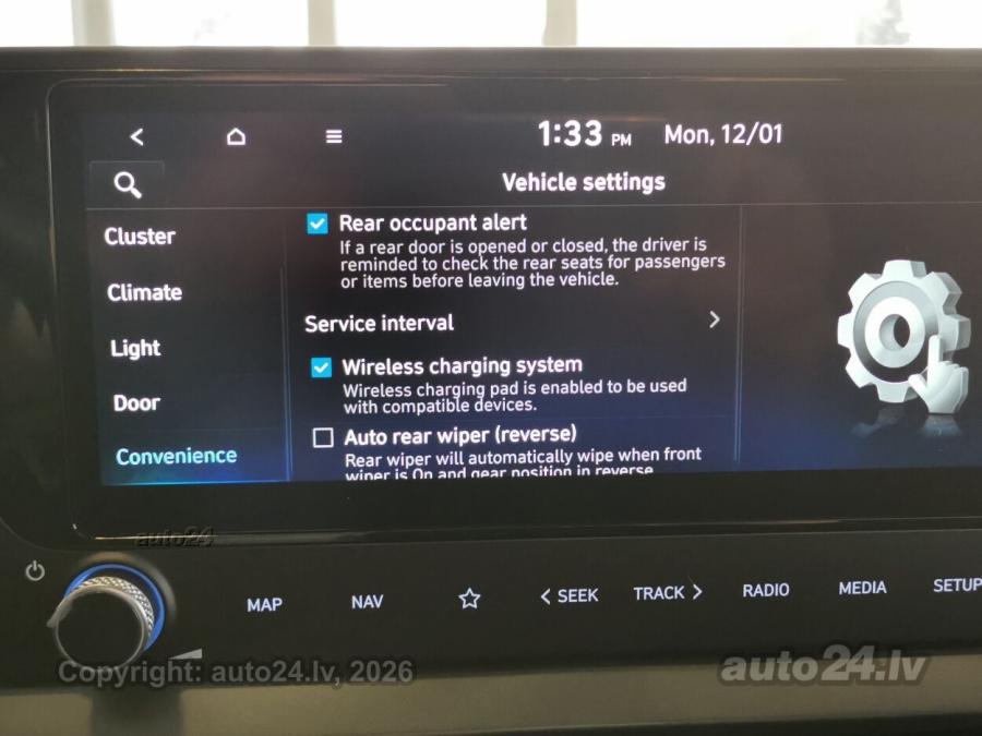 Hyundai Bayon 2025 Viljandi, ar dzinēja tilpumu 1.00 L un nobraukumu 131 tūkst. km par 23550 €, foto 17 vietnē AUTOMOTO.COM.LV