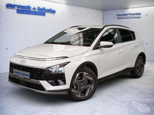 Balts Hyundai Bayon 2025 Kauņa, ar dzinēja tilpumu 1.00 L un nobraukumu 25 tūkst. km par 23420 €, foto 1 vietnē AUTOMOTO.COM.LV