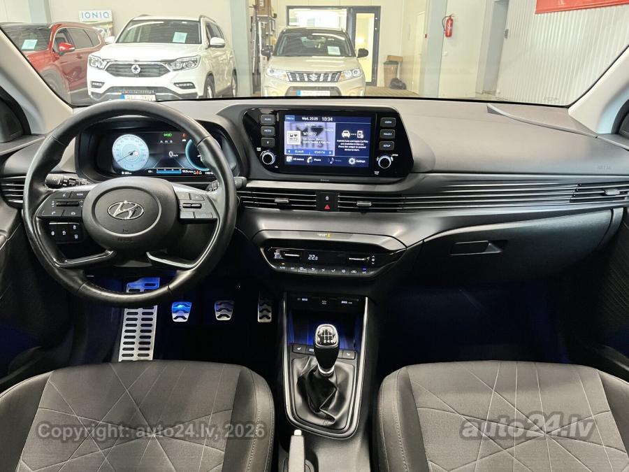 Balts Hyundai Bayon 2022 Tallina, ar dzinēja tilpumu 1.00 L un nobraukumu 115 tūkst. km par 13400 €, foto 10 vietnē AUTOMOTO.COM.LV