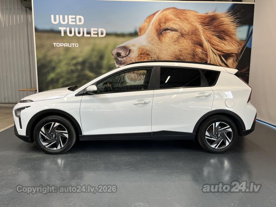 Balts Hyundai Bayon 2022 Tallina, ar dzinēja tilpumu 1.00 L un nobraukumu 115 tūkst. km par 13400 €, foto 23 vietnē AUTOMOTO.COM.LV