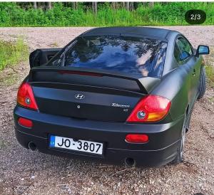 Черный Хендай Купе 2003 в Краслава, объемом двигателя 2.70 л и пробегом 152 тыс. км за 2700 €, фото 6 на AUTOMOTO.COM.LV