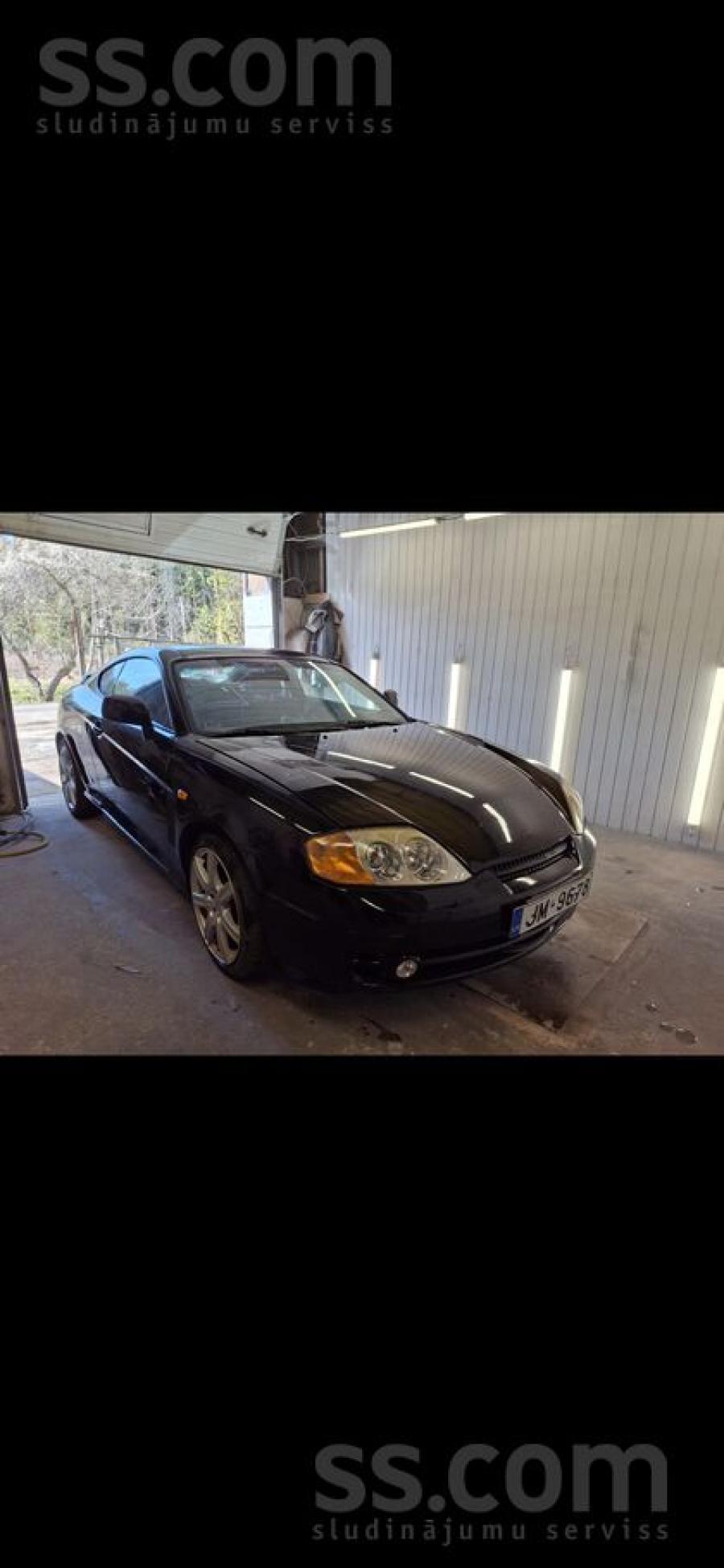 Melns Hyundai Coupe 2005 Rīga, ar dzinēja tilpumu 2.00 L un nobraukumu 216 tūkst. km par 1900 €, foto 3 vietnē AUTOMOTO.COM.LV