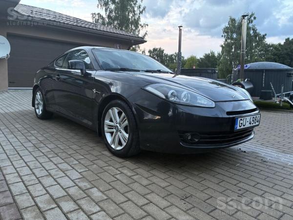 Черный Хендай Купе 2007 в Рига, объемом двигателя 2.00 л и пробегом 204 тыс. км за 3200 €, фото 1 на AUTOMOTO.COM.LV