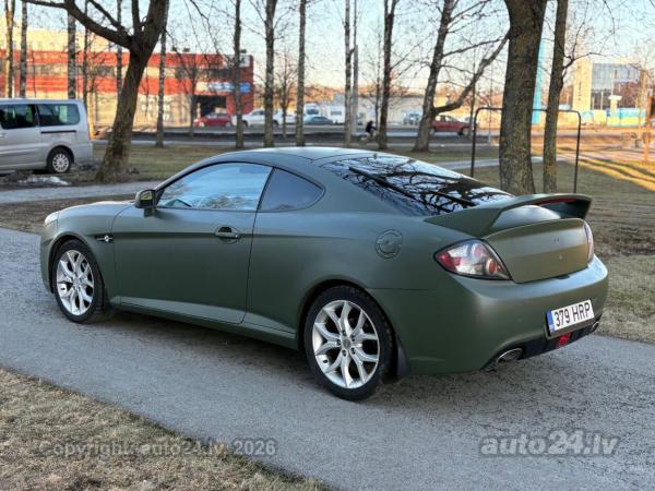 Green Hyundai Coupe 2007 in Tallinn, with an engine capacity of 2.70 L and mileage of 181 thousand km for 3200 €, photo 4 on AUTOMOTO.COM.LV