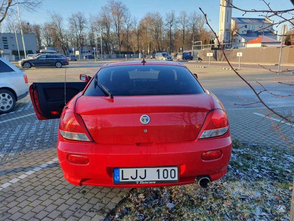 Sarkans Hyundai Coupe 2003 Vilkaviškis, ar dzinēja tilpumu 1.60 L un nobraukumu 210 tūkst. km par 1999 €, foto 6 vietnē AUTOMOTO.COM.LV