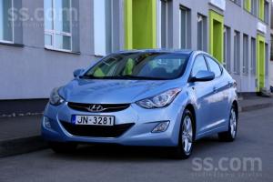 Blue Hyundai Elantra 2012 in Riga, with an engine capacity of 1.80 L and mileage of 107 thousand km for 5490 €, photo  on AUTOMOTO.COM.LV