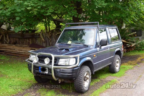 Zils Hyundai Galloper 2000 Pērnava, ar dzinēja tilpumu 2.50 L un nobraukumu 0 tūkst. km par 4000 €, foto 2 vietnē AUTOMOTO.COM.LV