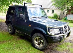 Синий Хендай Галлопер 2000 в Пярну, объемом двигателя 2.50 л и пробегом 0 тыс. км за 4000 €, фото  на AUTOMOTO.COM.LV