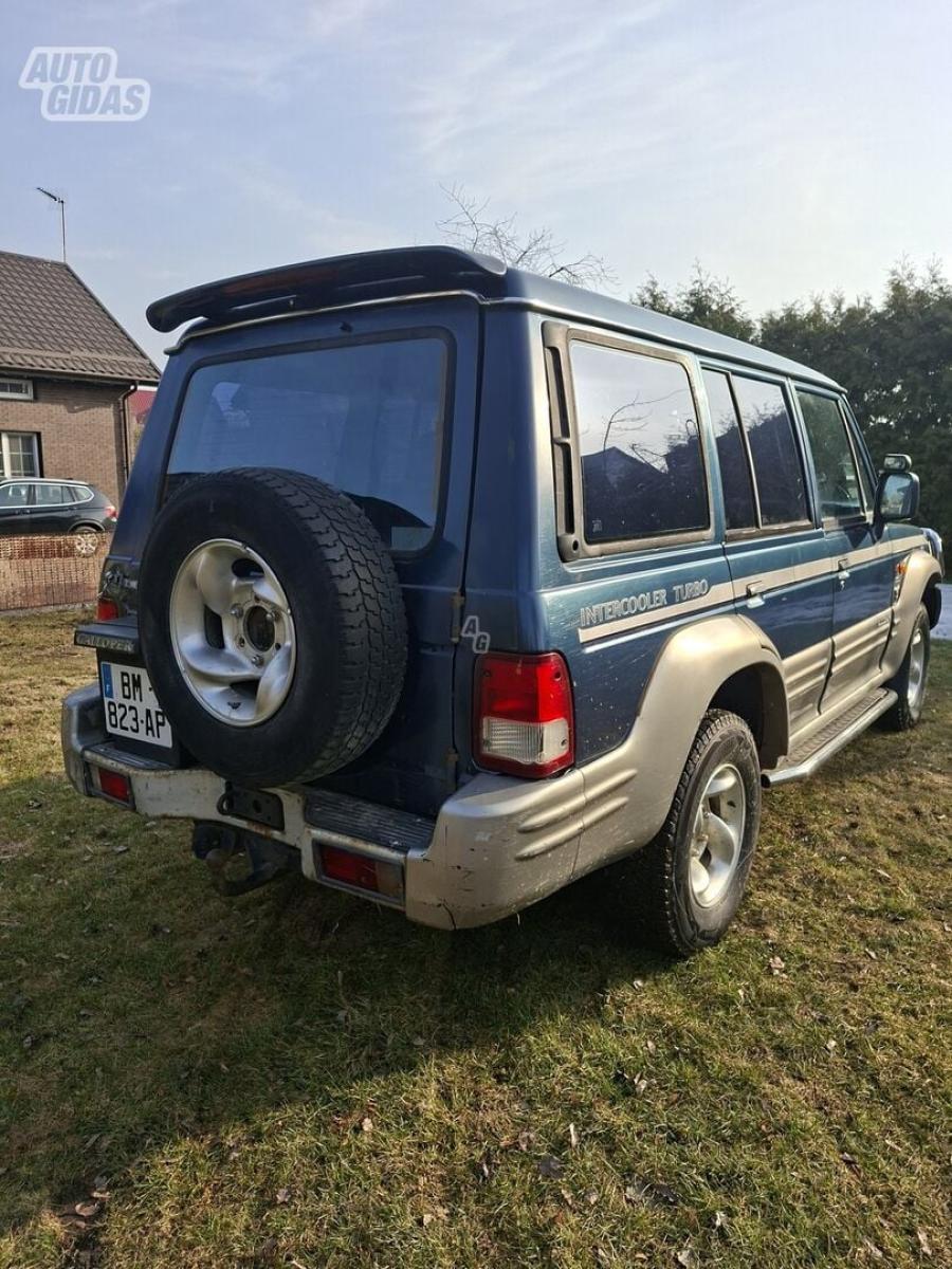 Hyundai Galloper 1999 Marijampole, ar dzinēja tilpumu 2.50 L un nobraukumu 150 tūkst. km par 2300 €, foto 3 vietnē AUTOMOTO.COM.LV