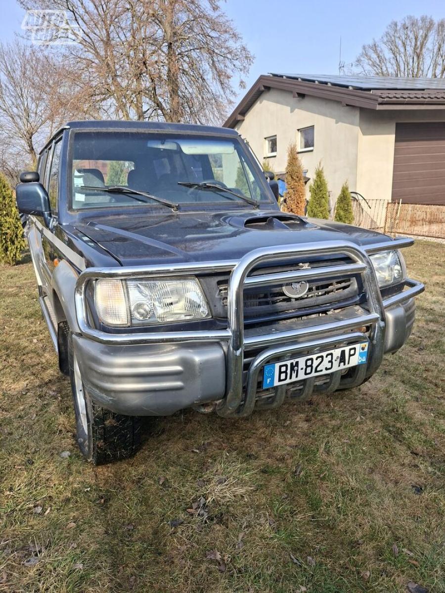Hyundai Galloper 1999 Marijampole, ar dzinēja tilpumu 2.50 L un nobraukumu 150 tūkst. km par 2200 €, foto 1 vietnē AUTOMOTO.COM.LV