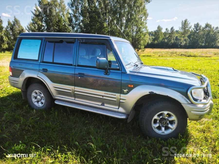 Хендай Галлопер 2000 в Лудза, объемом двигателя 2.50 л и пробегом 308 тыс. км за 3000 €, фото 1 на AUTOMOTO.COM.LV