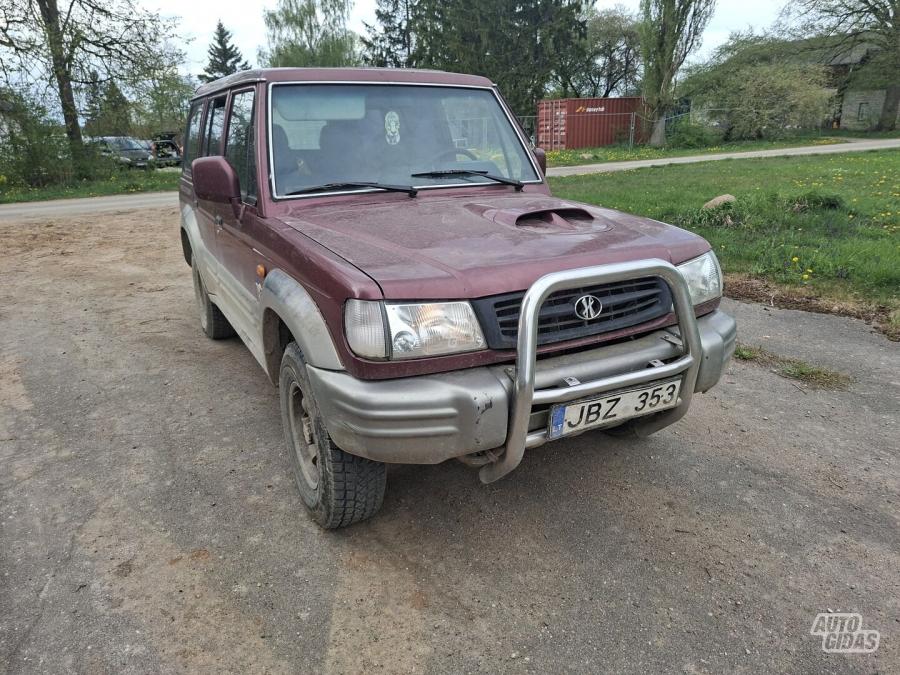 Хендай Галлопер 2002 в Вильнюс, объемом двигателя 2.50 л и пробегом 22 тыс. км за 2000 €, фото 3 на AUTOMOTO.COM.LV