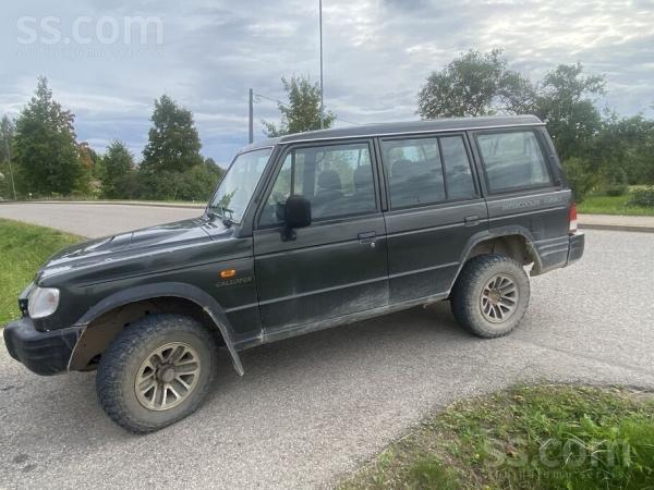 Зеленый Хендай Галлопер 2001 в Гулбене, объемом двигателя 2.50 л и пробегом 200 тыс. км за 2550 €, фото 3 на AUTOMOTO.COM.LV