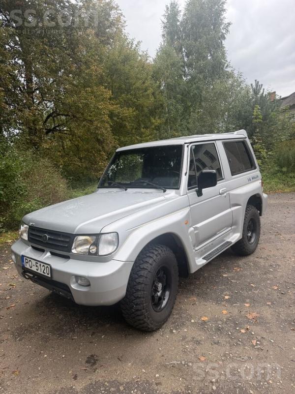 Серый Хендай Галлопер 2000 в Елгава, объемом двигателя 3.00 л и пробегом 90 тыс. км за 8500 €, фото 3 на AUTOMOTO.COM.LV