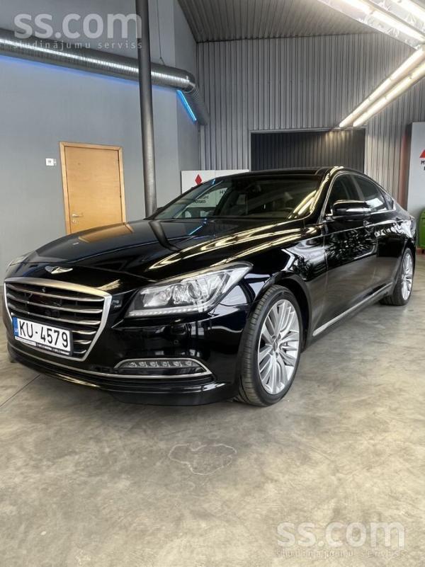 Melns Hyundai Genesis 2014 Jēkabpils, ar dzinēja tilpumu 3.80 L un nobraukumu 226 tūkst. km par 12800 €, foto 3 vietnē AUTOMOTO.COM.LV