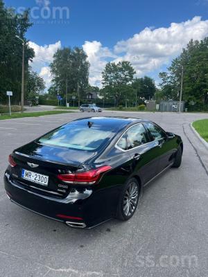 Melns Hyundai Genesis 2015 Rīga, ar dzinēja tilpumu 3.80 L un nobraukumu 125 tūkst. km par 18000 €, foto 3 vietnē AUTOMOTO.COM.LV