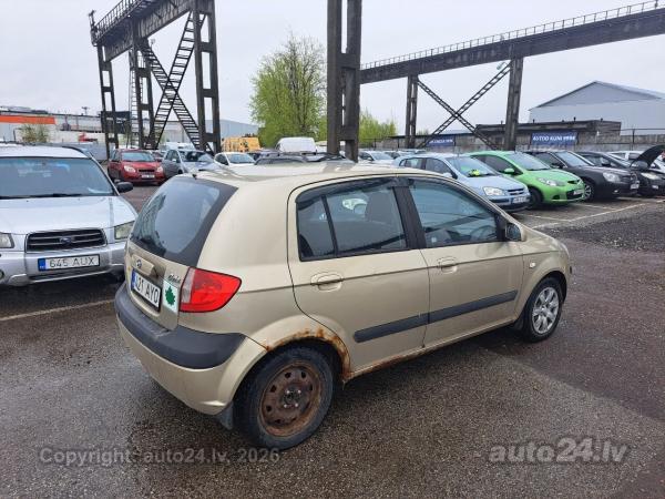 Beige Hyundai Getz 2007 in Tallinn, with an engine capacity of 1.40 L and mileage of 182 thousand km for 499 €, photo 3 on AUTOMOTO.COM.LV
