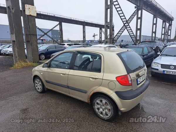 Beige Hyundai Getz 2007 in Tallinn, with an engine capacity of 1.40 L and mileage of 182 thousand km for 499 €, photo 4 on AUTOMOTO.COM.LV