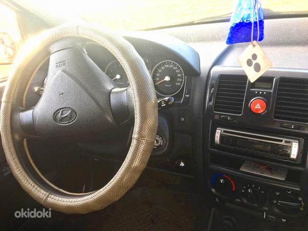 Beige Hyundai Getz 2007 in Tallinn, with an engine capacity of 1.40 L and mileage of 238 thousand km for 1400 €, photo 1 on AUTOMOTO.COM.LV