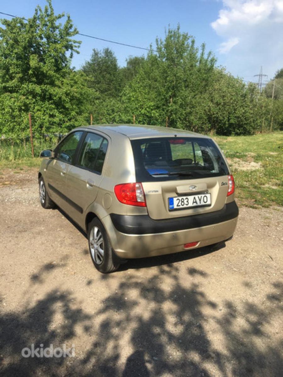 Smilšu krāsa Hyundai Getz 2007 Tallina, ar dzinēja tilpumu 1.40 L un nobraukumu 238 tūkst. km par 1400 €, foto 13 vietnē AUTOMOTO.COM.LV