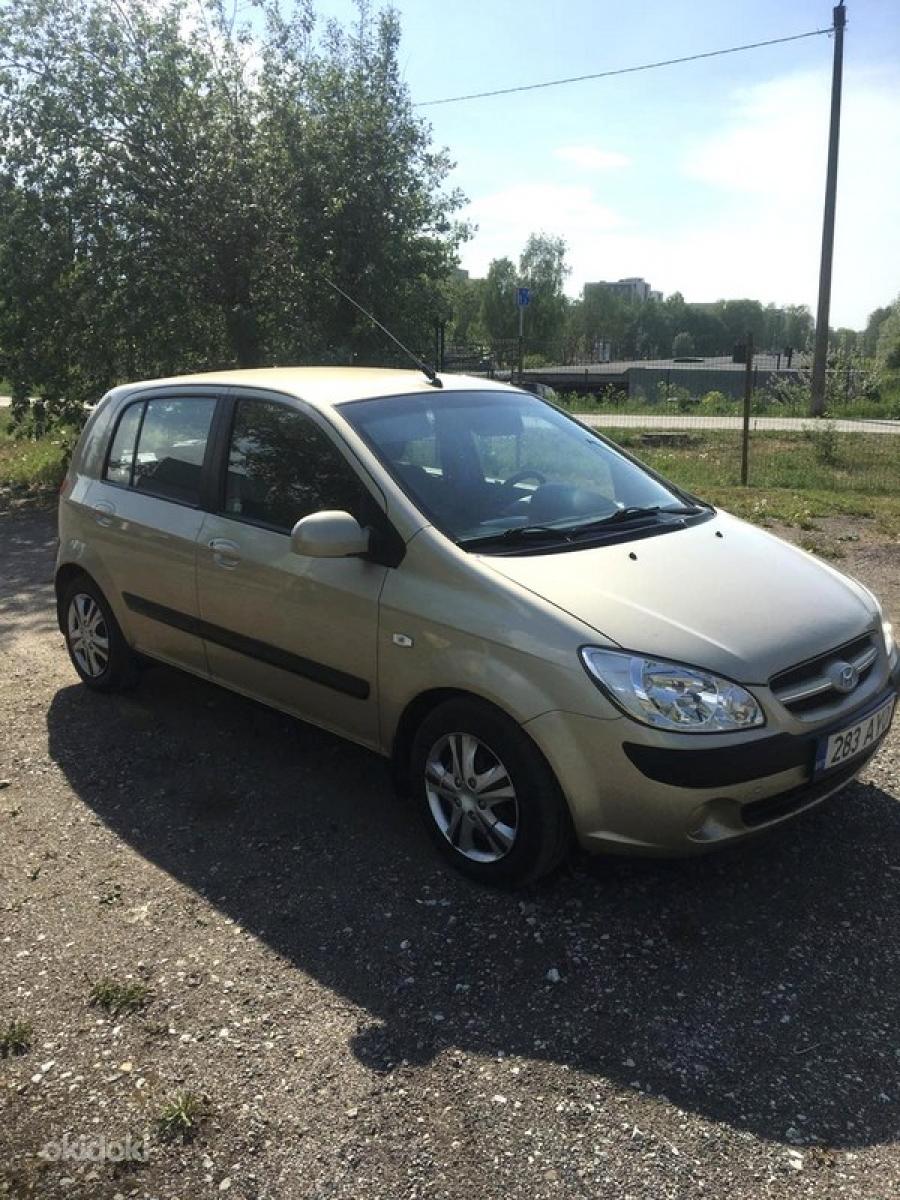 Smilšu krāsa Hyundai Getz 2007 Tallina, ar dzinēja tilpumu 1.40 L un nobraukumu 238 tūkst. km par 1400 €, foto 19 vietnē AUTOMOTO.COM.LV
