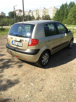 Smilšu krāsa Hyundai Getz 2007 Tallina, ar dzinēja tilpumu 1.40 L un nobraukumu 238 tūkst. km par 1400 €, foto 21 vietnē AUTOMOTO.COM.LV