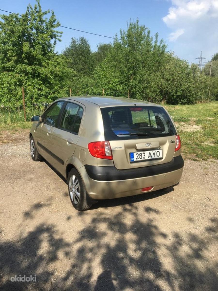 Smilšu krāsa Hyundai Getz 2007 Tallina, ar dzinēja tilpumu 1.40 L un nobraukumu 238 tūkst. km par 1400 €, foto 25 vietnē AUTOMOTO.COM.LV