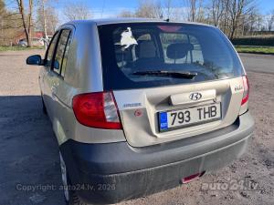 Beige Hyundai Getz 2008 in Tallinn, with an engine capacity of 1.40 L and mileage of 127 thousand km for 999 €, photo 7 on AUTOMOTO.COM.LV
