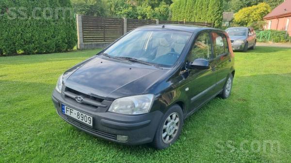 Melns Hyundai Getz 2004 Jelgava, ar dzinēja tilpumu 1.60 L un nobraukumu 157 tūkst. km par 1000 €, foto 1 vietnē AUTOMOTO.COM.LV