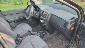 Black Hyundai Getz 2004 in Jelgava, with an engine capacity of 1.60 L and mileage of 157 thousand km for 1000 €, photo 5 on AUTOMOTO.COM.LV