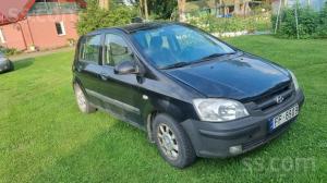 Black Hyundai Getz 2004 in Jelgava, with an engine capacity of 1.60 L and mileage of 157 thousand km for 1000 €, photo 3 on AUTOMOTO.COM.LV