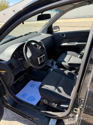 Melns Hyundai Getz 2005 Tallina, ar dzinēja tilpumu 1.30 L un nobraukumu 230 tūkst. km par 1999 €, foto 3 vietnē AUTOMOTO.COM.LV