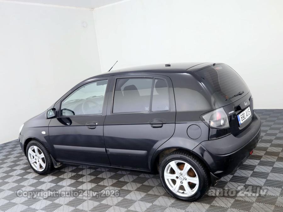 Melns Hyundai Getz 2005 Tallina, ar dzinēja tilpumu 1.40 L un nobraukumu 113 tūkst. km par 1899 €, foto 5 vietnē AUTOMOTO.COM.LV