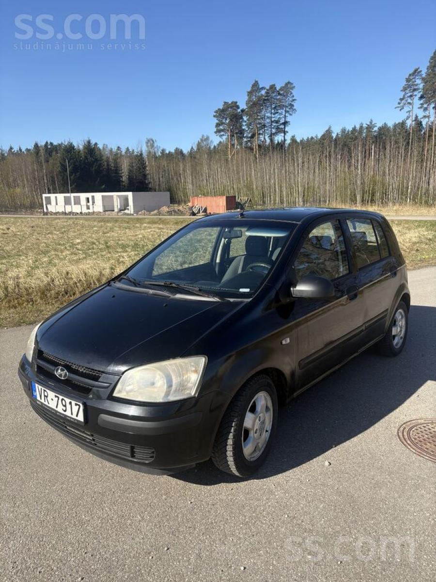 Melns Hyundai Getz 2005 Tukums, ar dzinēja tilpumu 1.30 L un nobraukumu 322 tūkst. km par 1250 €, foto 3 vietnē AUTOMOTO.COM.LV
