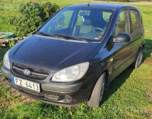 Black Hyundai Getz 2006 in Ludza, with an engine capacity of 1.40 L and mileage of 209 thousand km for 750 €, photo  on AUTOMOTO.COM.LV