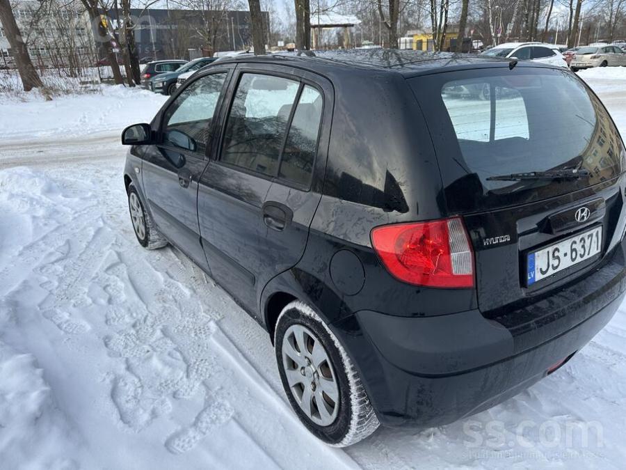 Melns Hyundai Getz 2007 Rīga, ar dzinēja tilpumu 1.10 L un nobraukumu 167 tūkst. km par 1090 €, foto 5 vietnē AUTOMOTO.COM.LV