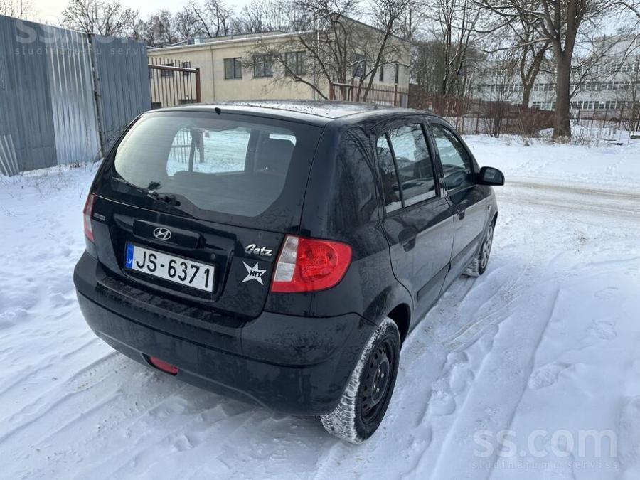 Melns Hyundai Getz 2007 Rīga, ar dzinēja tilpumu 1.10 L un nobraukumu 167 tūkst. km par 1090 €, foto 6 vietnē AUTOMOTO.COM.LV
