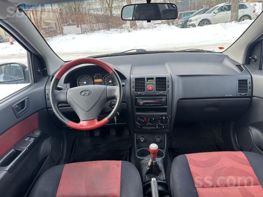 Melns Hyundai Getz 2007 Rīga, ar dzinēja tilpumu 1.10 L un nobraukumu 167 tūkst. km par 1090 €, foto 13 vietnē AUTOMOTO.COM.LV