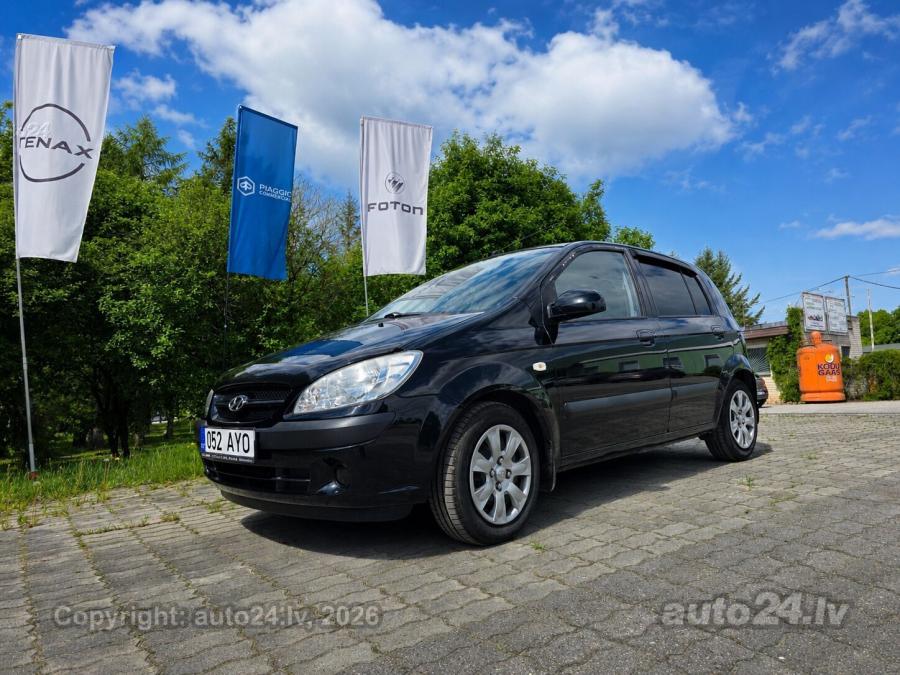 Melns Hyundai Getz 2007 Tartu, ar dzinēja tilpumu 1.40 L un nobraukumu 155 tūkst. km par 999 €, foto 3 vietnē AUTOMOTO.COM.LV
