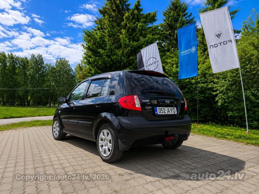 Melns Hyundai Getz 2007 Tartu, ar dzinēja tilpumu 1.40 L un nobraukumu 155 tūkst. km par 999 €, foto 4 vietnē AUTOMOTO.COM.LV